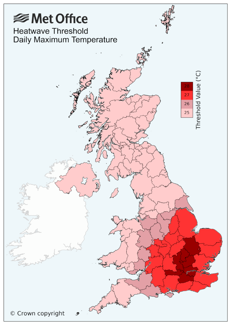 What is a heatwave? - Met Office